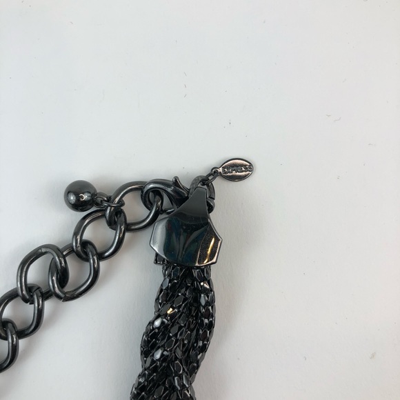 Express | Jewelry | Express Black Statement 7 Necklace | Poshmark